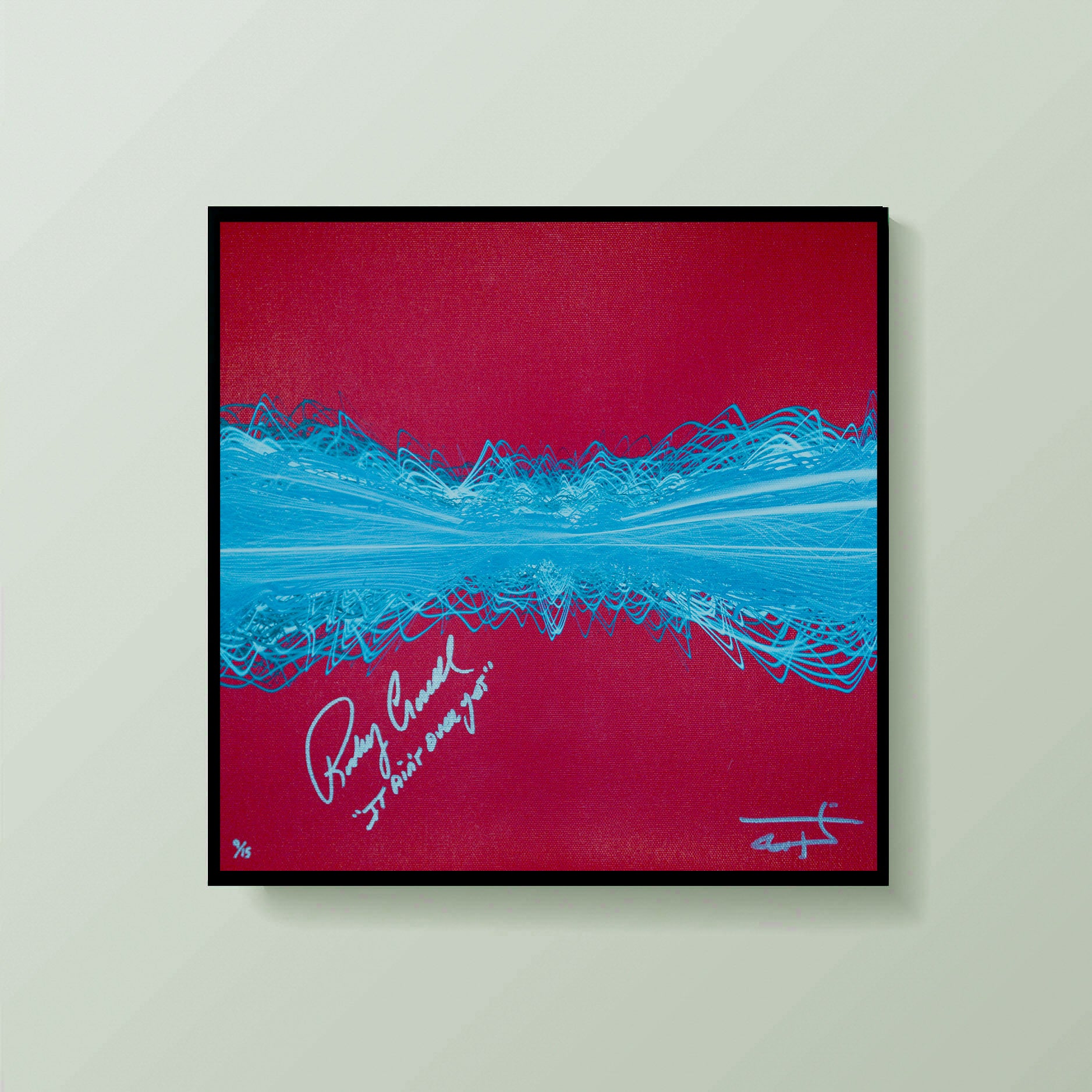 Rodney Crowell: "It Ain't Over Yet" (Signed Mini Prints) – Soundwaves Art Foundation