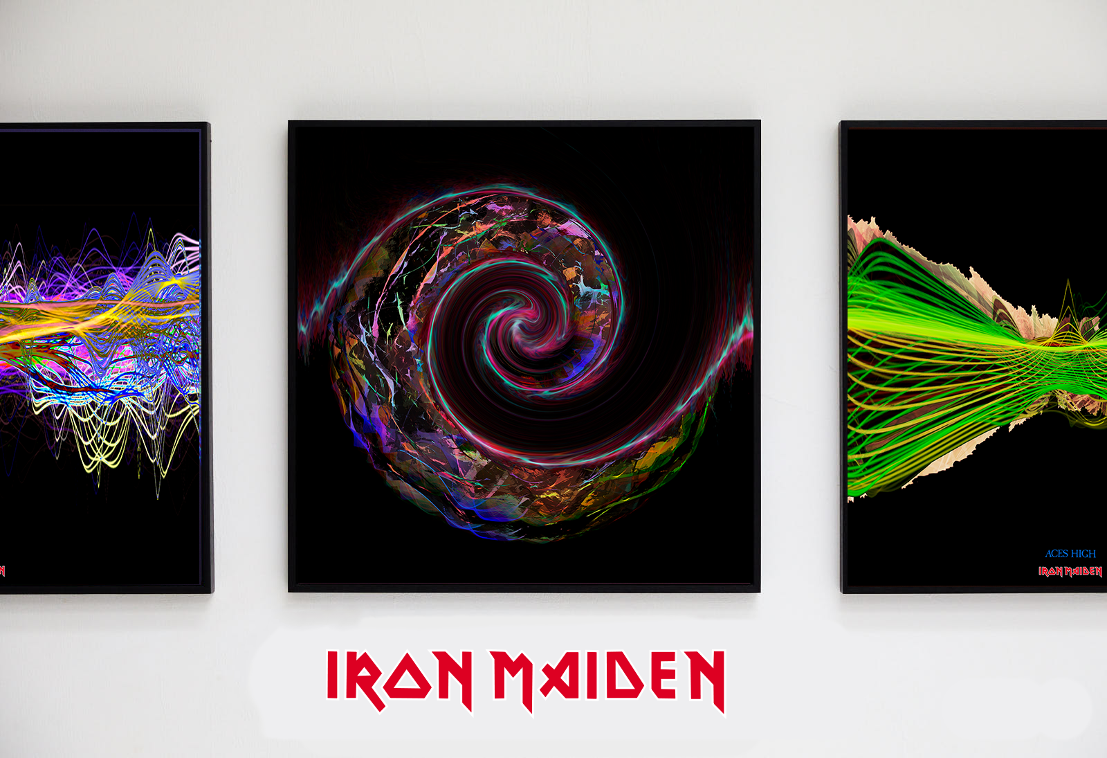 Iron Maiden Aces High Poster