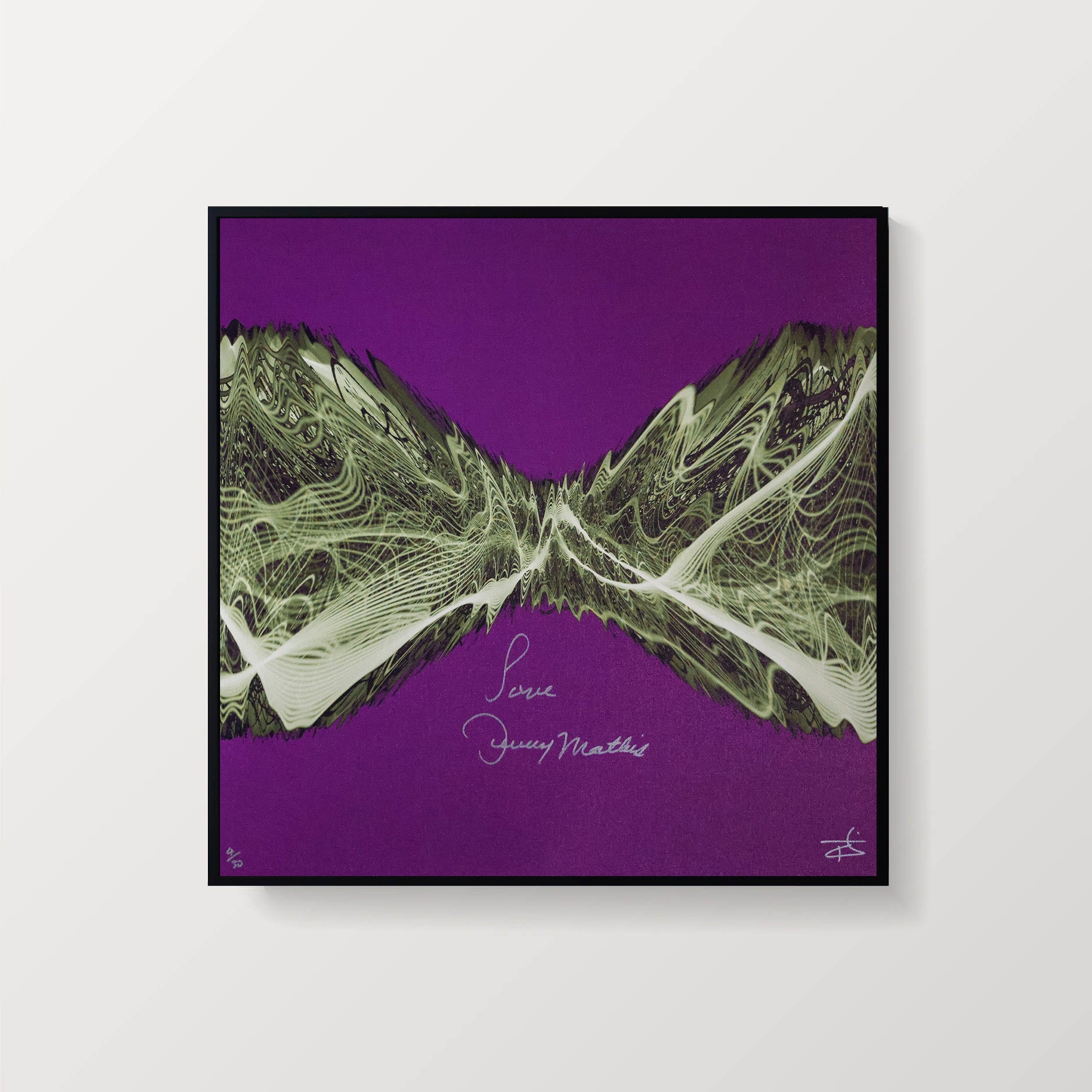 Johnny Mathis: "Chances Are" (Signed Prints) – Soundwaves Art Foundation