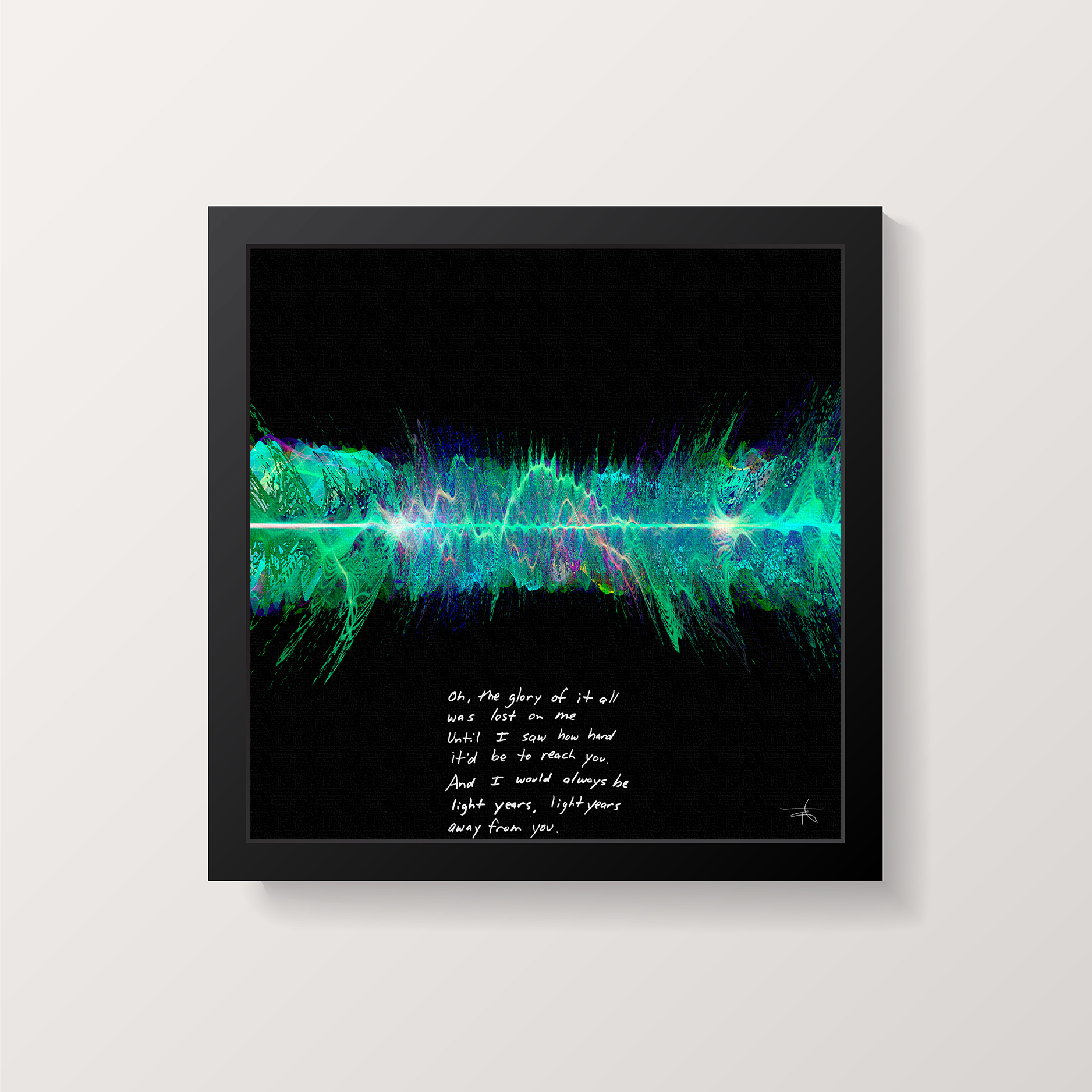 The National: "Light Years" (Unsigned Prints) – Soundwaves Art Foundation